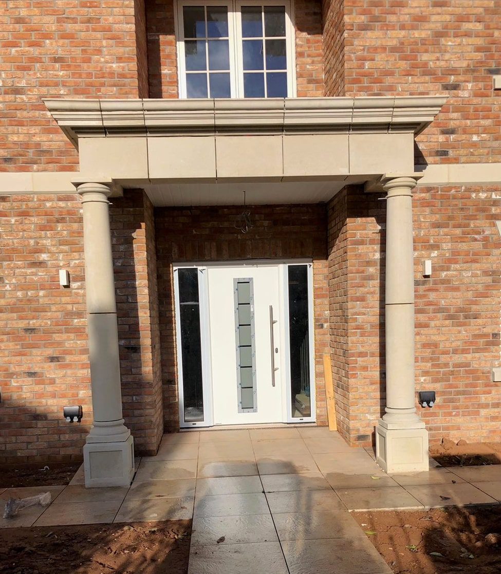Cast Stone Door & Porch Surrounds | Mexboro Concrete